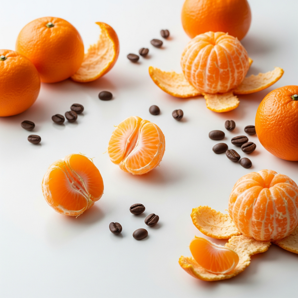 Organic Mandarin Orange Flavored Coffee (Shade Grown, Micro Roasted ...