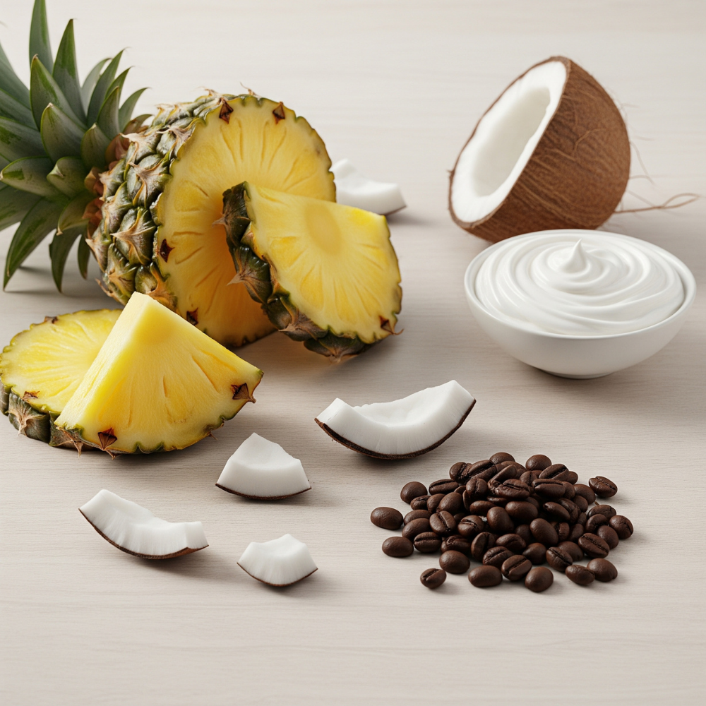 Organic Pina Colada Flavored Coffee (Shade Grown, Micro Roasted ...